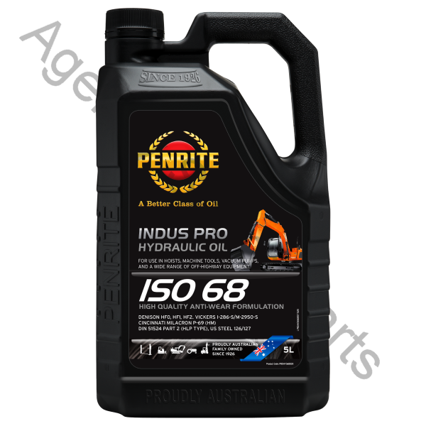 INDUSTRIAL HYDROLIC OIL 68 ( 5lt ) – Opaque White Goods